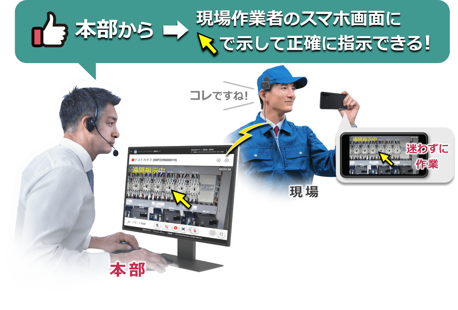 XBPに新機能「遠隔ポインタ機能」追加！ - Xacti LIVE